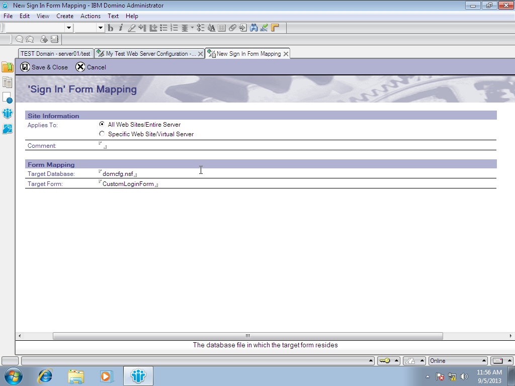 康記IT手記: IBM iNotes 登入頁面