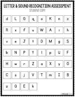 Emily Jane Creates: LETTER AND SOUND RECOGNITION ASSESSMENT-FREEBIE!!