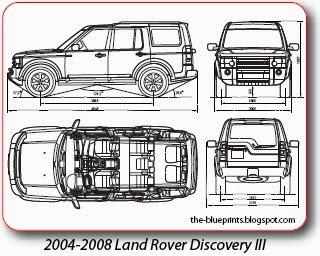 Vector Blueprints - Cars, Trucks, Busses and others: Land Rover ...