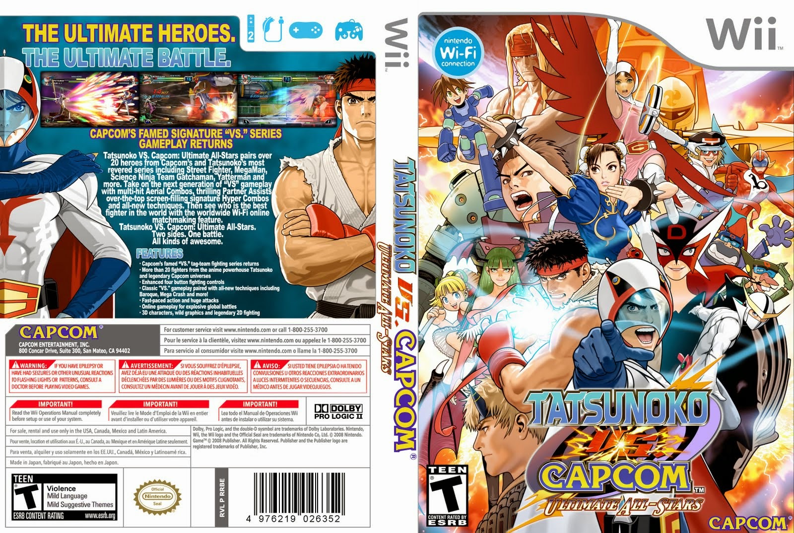 Render Game: Tatsunoko vs. Capcom Ultimate All-Stars