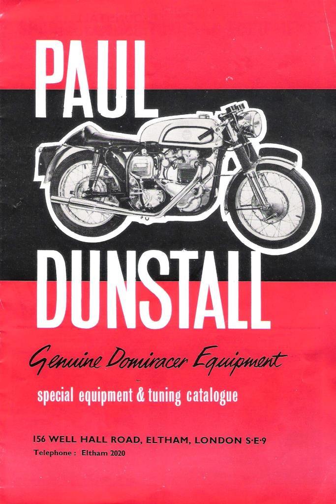 Yorkshire Ferret: Paul Dunstall: Genuine Domiracer Equipment