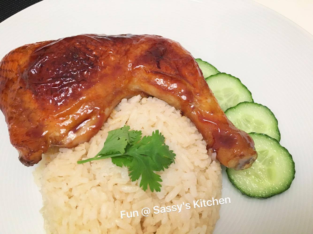 Plate & Palate: Honey glazed chicken by Angela Seah Thulin