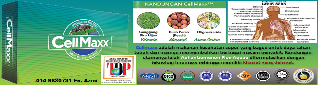 Cellmaxx Malaysia: Cellmaxx Produk Penjanaan Semula Sel Stem, Pengedar ...