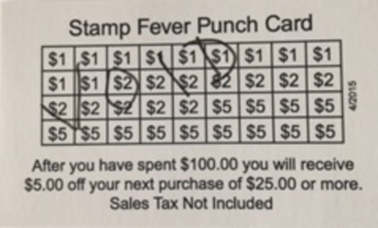Stamp Fever: DOUBLE PUNCH DAY COMING!