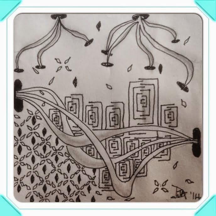 Tickled To Tangle: October 2014