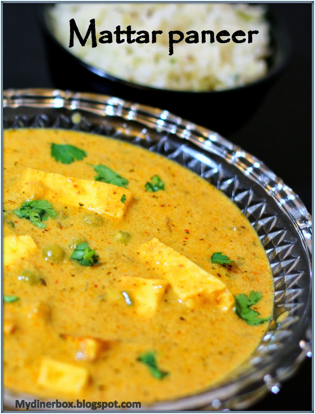Mattar paneer gravy