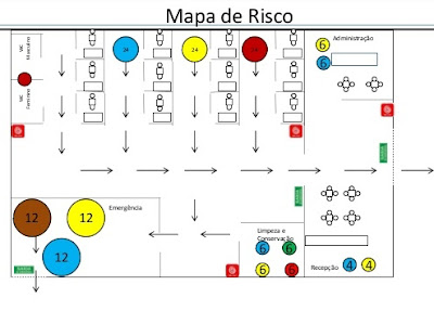 Votecipa: Mapa de risco e suas cores