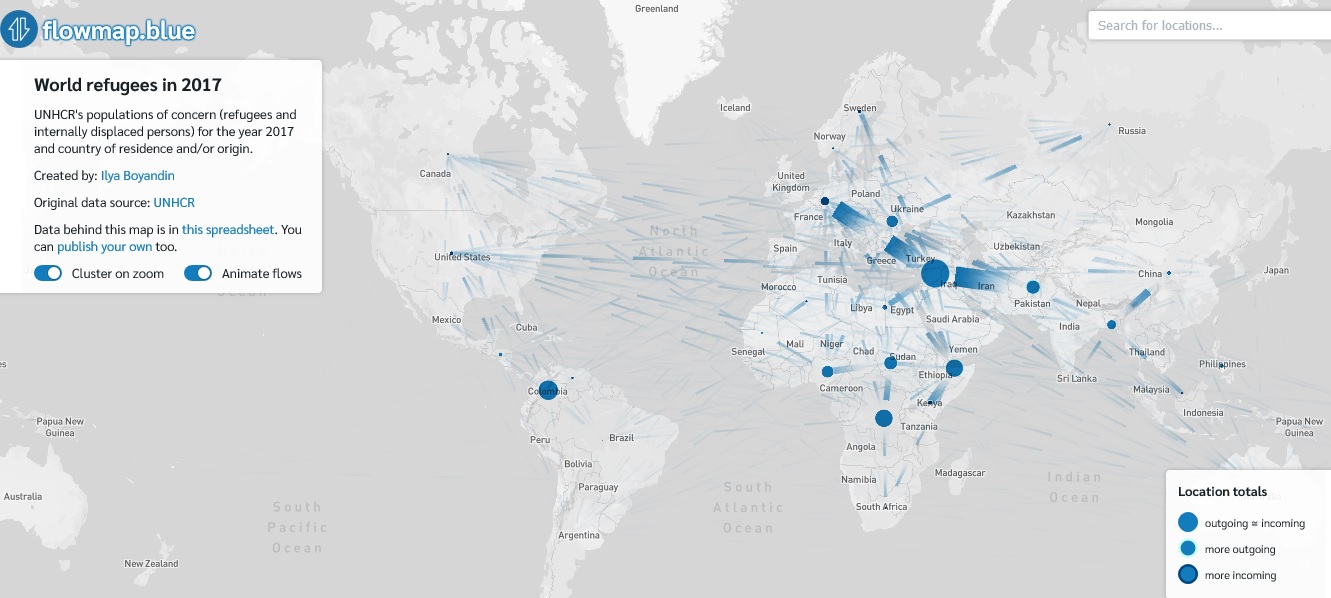 Cartographie numérique: Consulter ou élaborer des cartes de flux ...