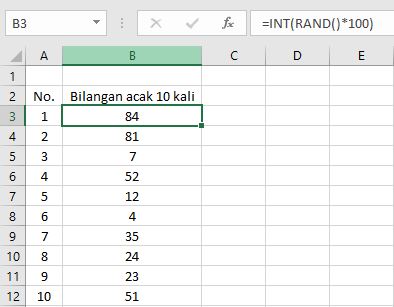 Pembangkit Bilangan Acak Linear Congruent Method - KETUTRARE