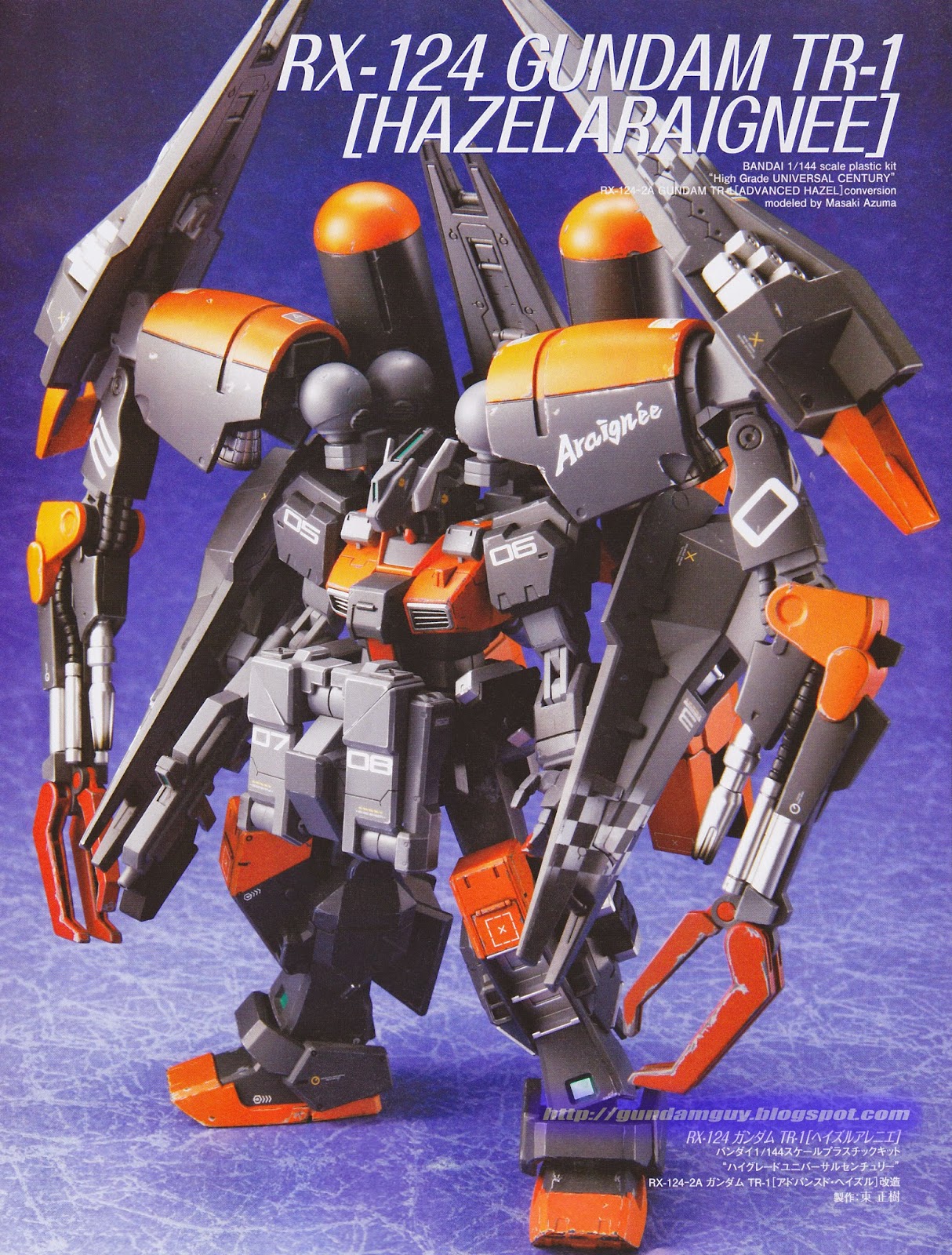 GUNDAM GUY: RX-124 Gundam TR-1 [Hazelaraignee] - Custom Build [Updated ...