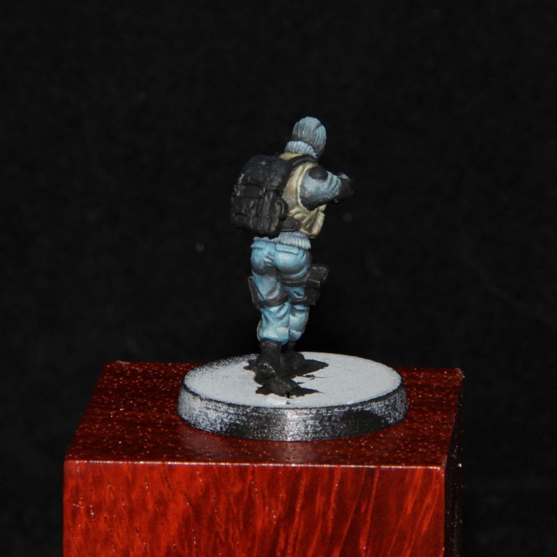 MiniAkh Painting Studio: 1st Highlander S.A.S - Infinity Ariadna - wip #1