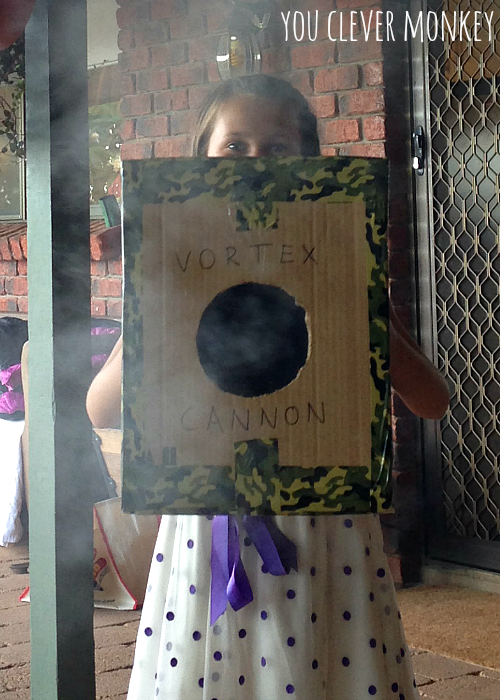 DIY CARDBOARD VORTEX CANNON | you clever monkey