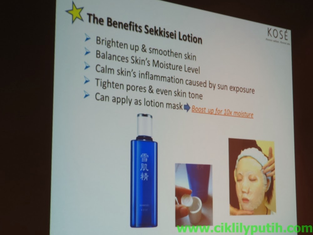 CikLilyPutih The Lifestyle Blogger: KOSE ‘SEKKISEI’ Lotion Mask ...