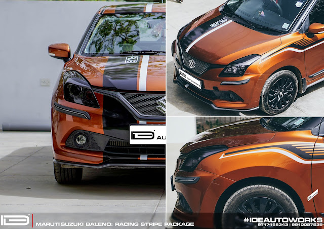 Baleno RS special edition graphics: Designed by IDE Autoworks | IDE ...