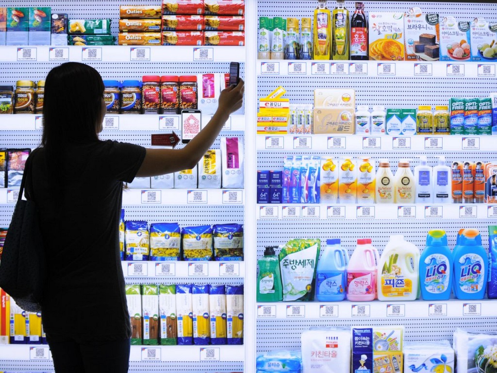 The "Write" Life: Augmented Reality & Visual Retail: Tesco’s smart ...