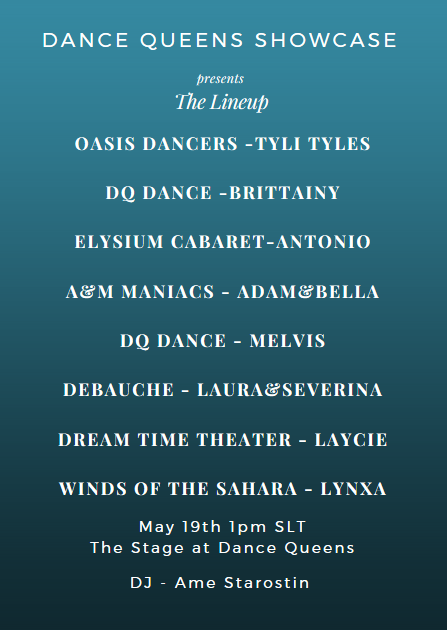 Dance Queens : DQ Showcase Lineup