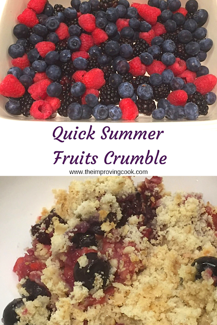 Quick Summer Fruits Crumble