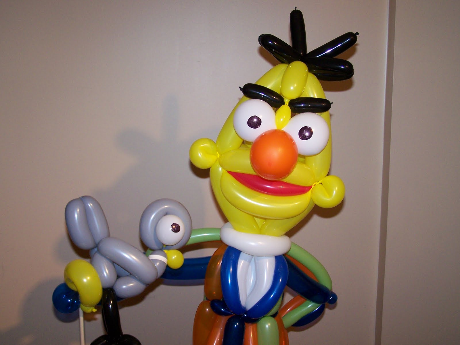 Black Cat Balloon Company's Muppet Project: Bert and Ernie