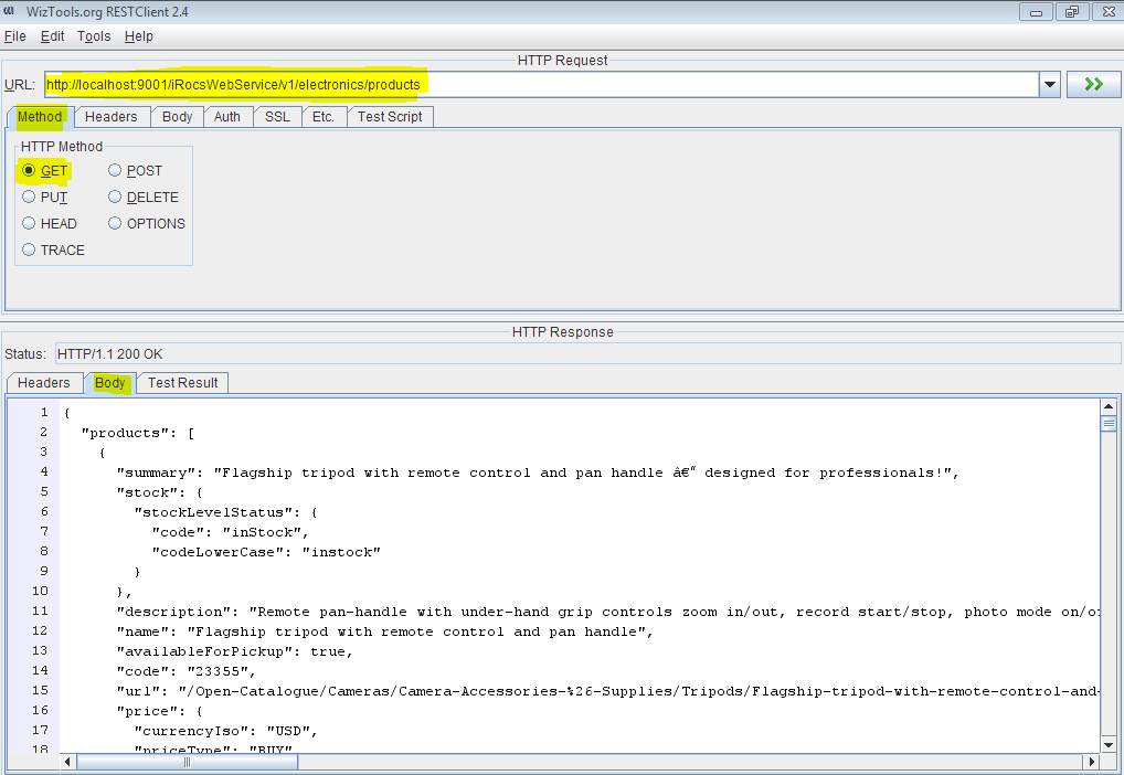 Java From My Viewpoint Webservices In Hybris
