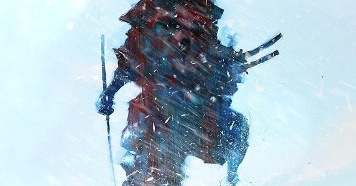 Samurai in Snow Wallpaper Engine