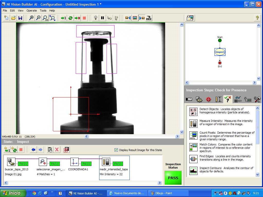 TodoElectrodo: Introducción a Vision Builder y Tutorial 1