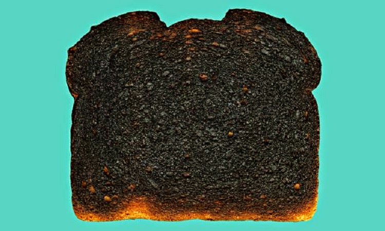 Oh, No! Mama's Off Her Meds, Again.: Burnt Toast