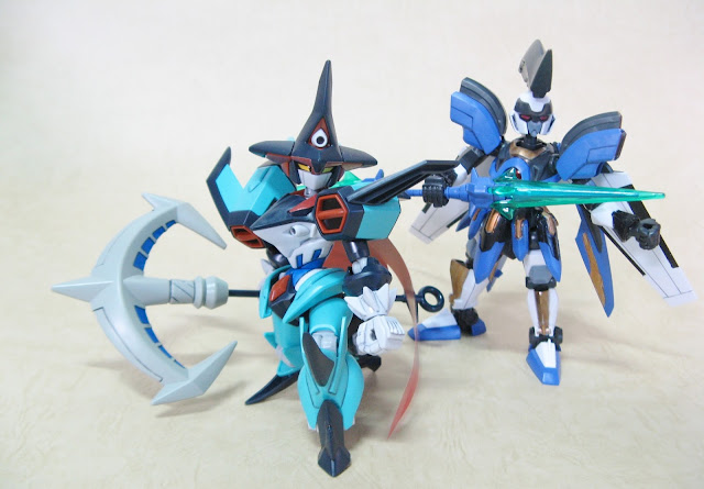 "Dan-Ball Senki "紙箱戰機W LBX 1 : 1 TRITON 特靈頓