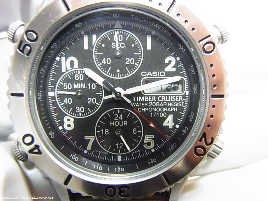 Zona Casio: Casio Timber Cruiser, el reloj "maderero" de Casio