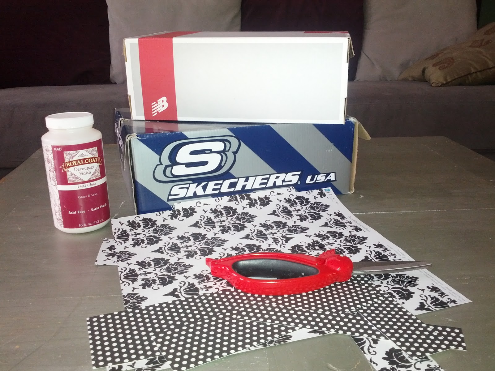 Experiences of Grace: Shoe Box Repurpose