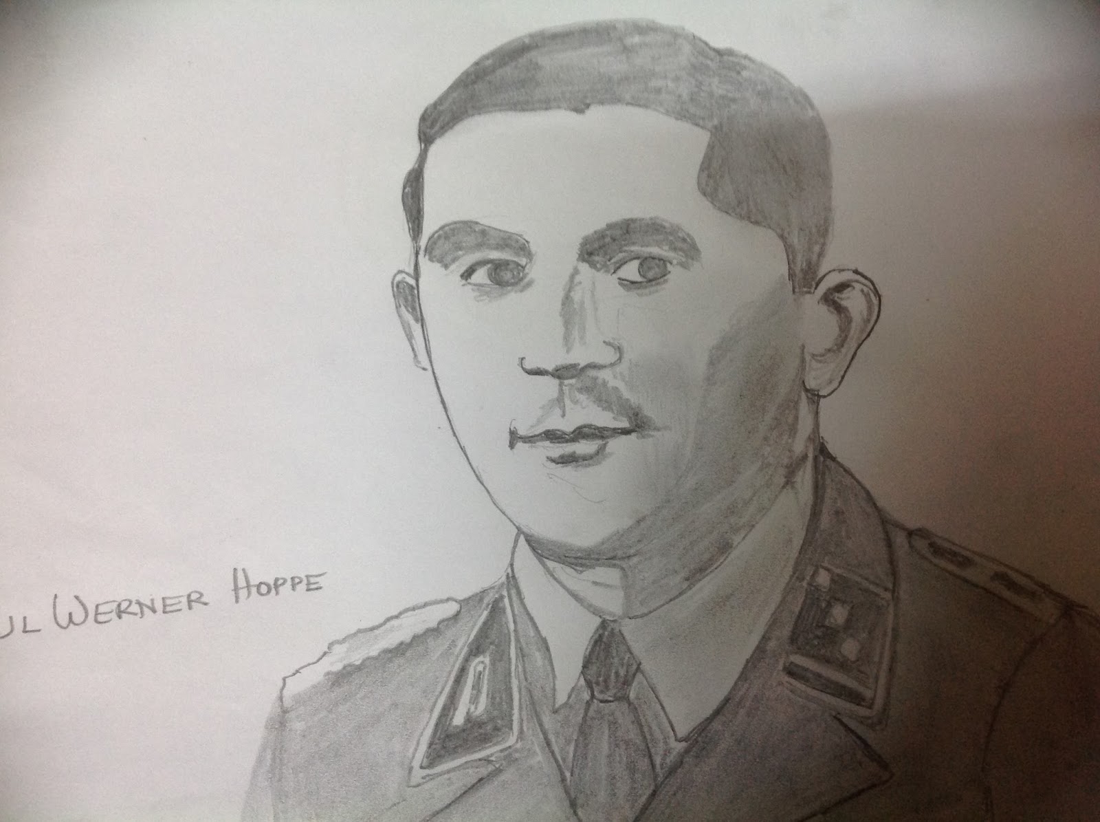 Dr K Prabhakar Rao's blog: Pencil sketches of Nazis by Dr K Prabhakar rao