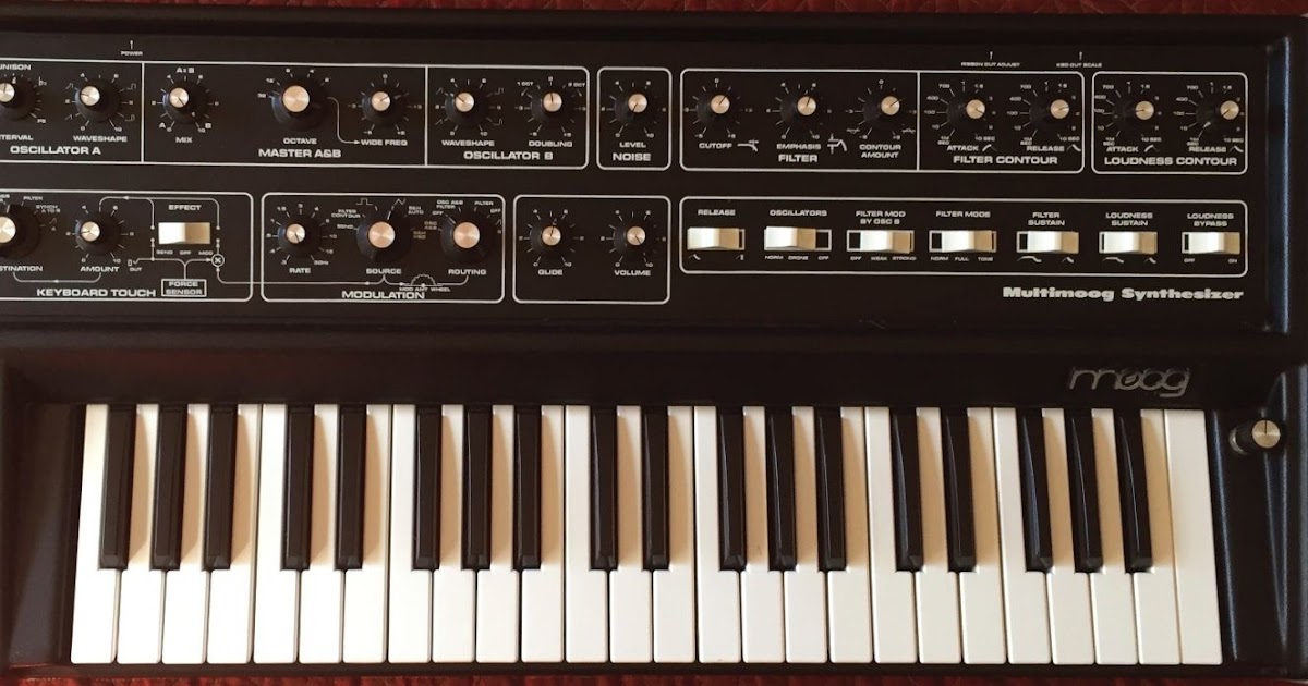 MATRIXSYNTH: Moog Multimoog Keyboard Synthesizer