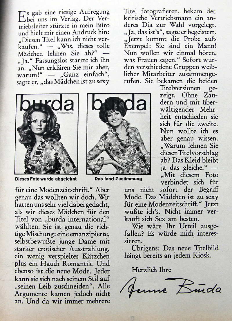 machwerk: Burda 1966-1969