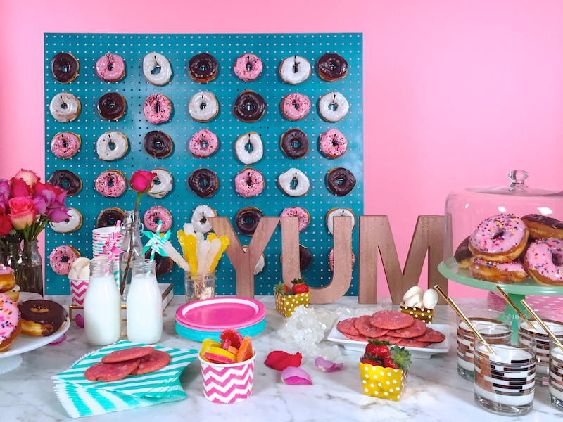 How to Make a DIY Doughnut Wall - Always Order Dessert