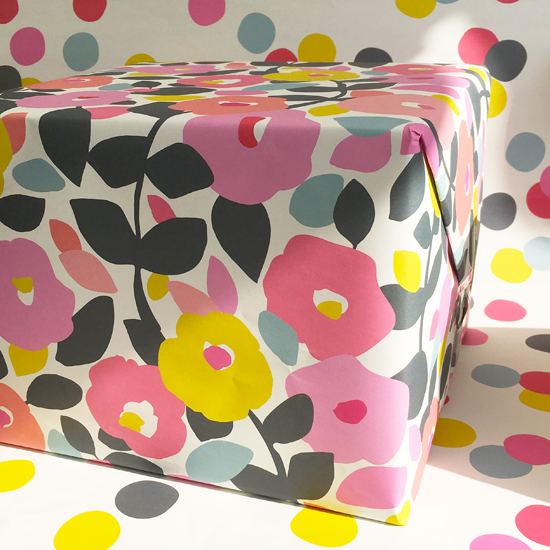 print & pattern: GIFT WRAP - uk greetings collage