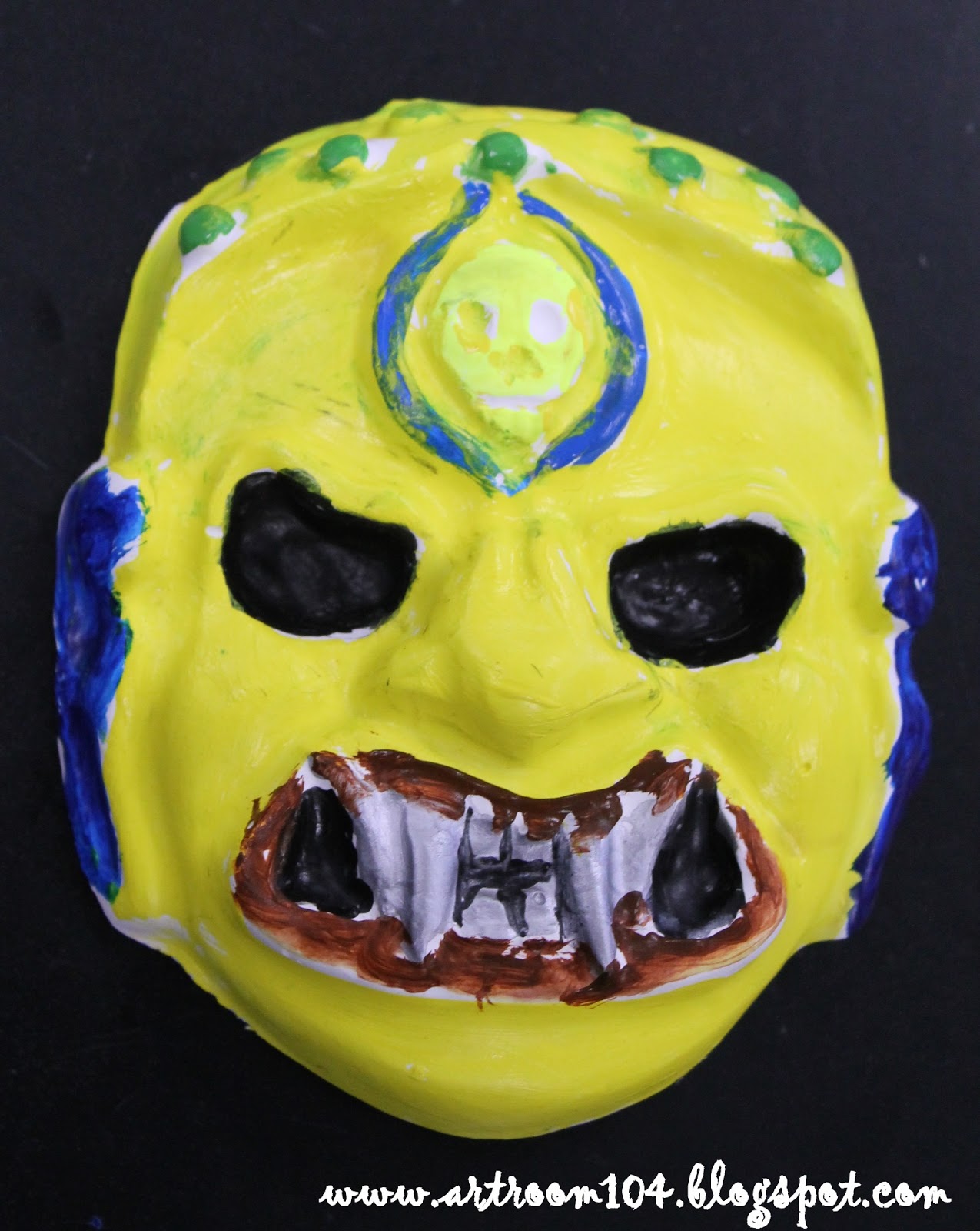 Art Room 104: Extended Day Project: Plaster Masks