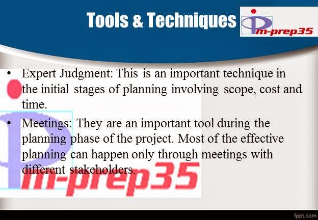 pm-prep35: Plan Scope Management Process
