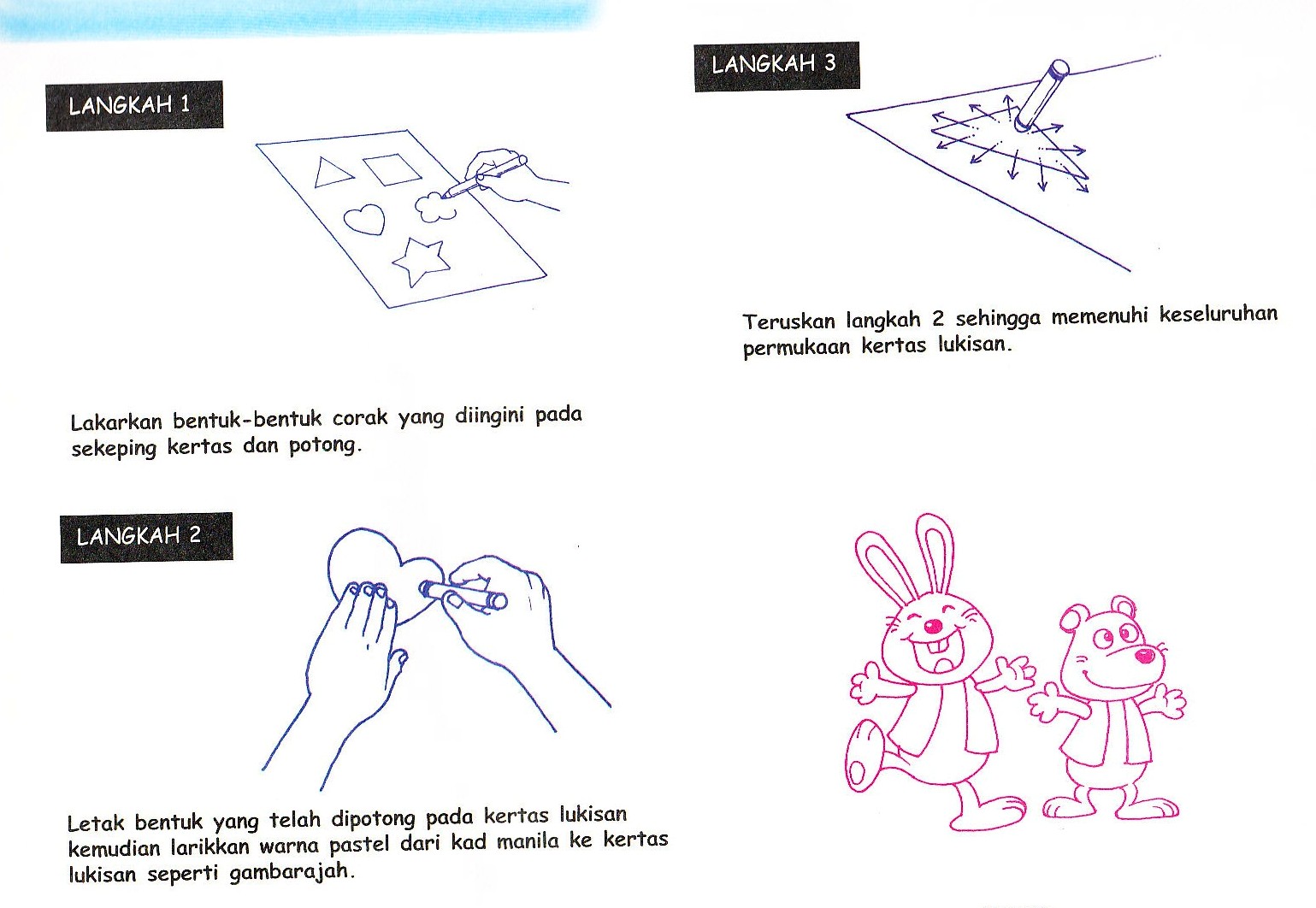 Become a Better You With Art: MENCORAK DAN MEMBUAT REKAAN 14 (STENSILAN)