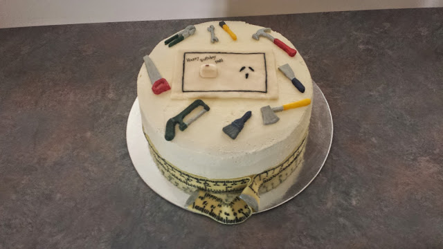 Sweet Creations: Electrician/Handyman Birthday Cake