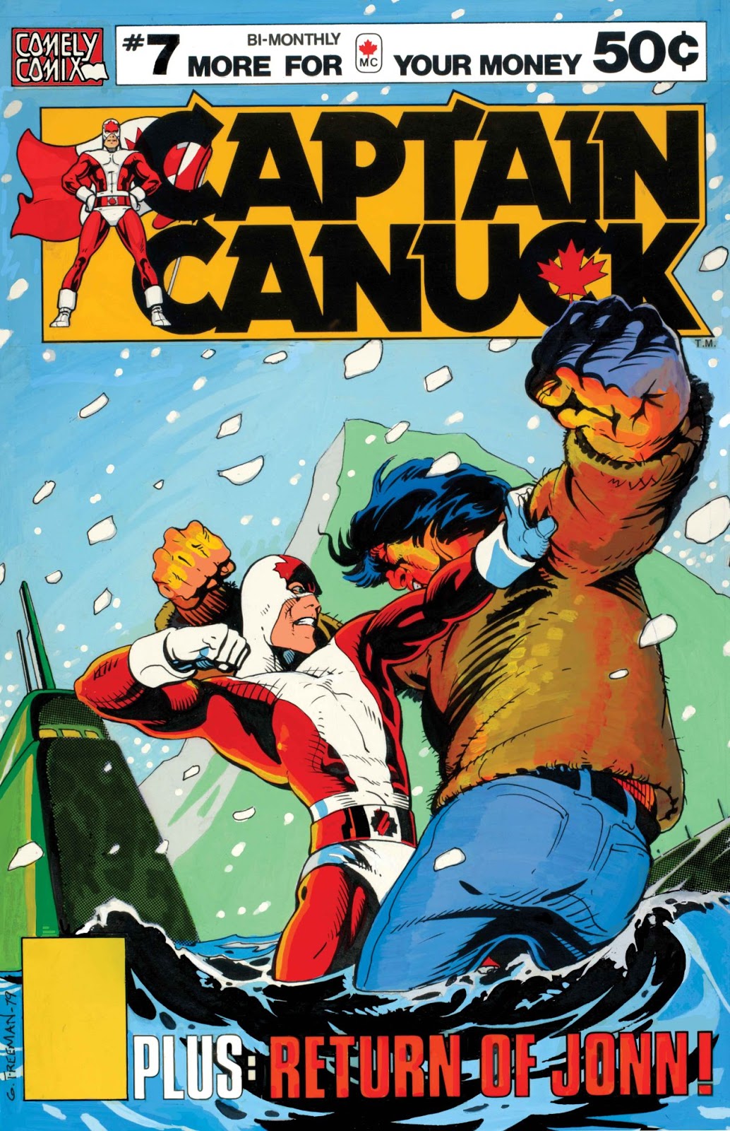 The Captain Canuck Legacy: Original Series (1975-1981)