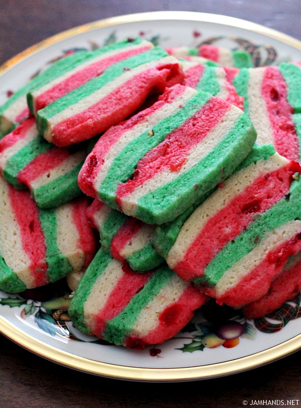 Italian Spumoni Cookies: A Delicious Christmas Treat - Jam Hands