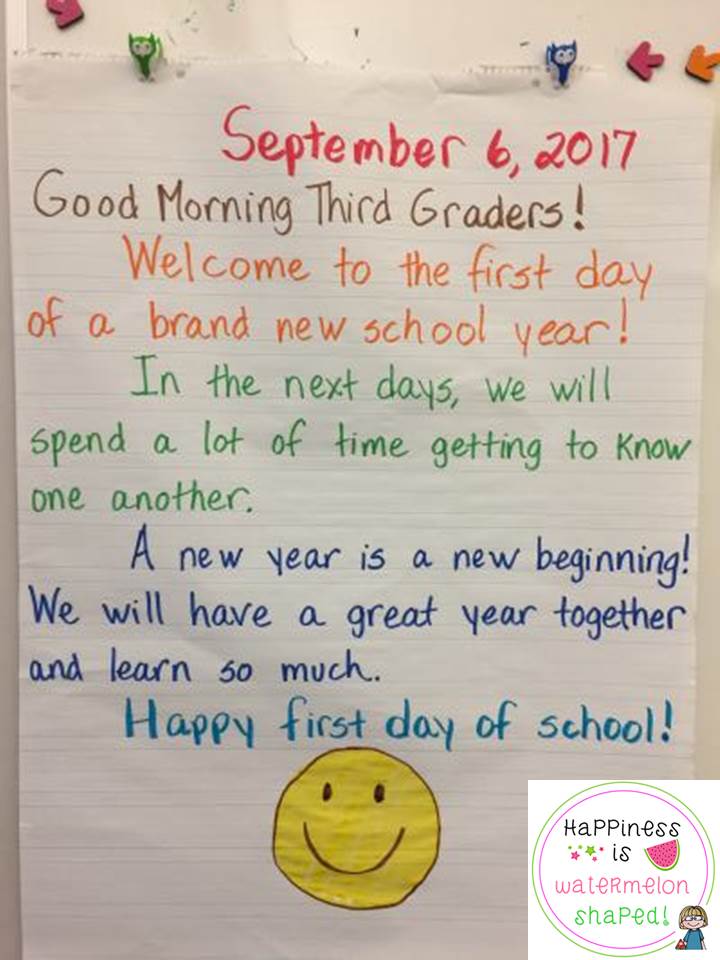 Back to School Five For Friday! - HAPPINESS IS WATERMELON SHAPED!