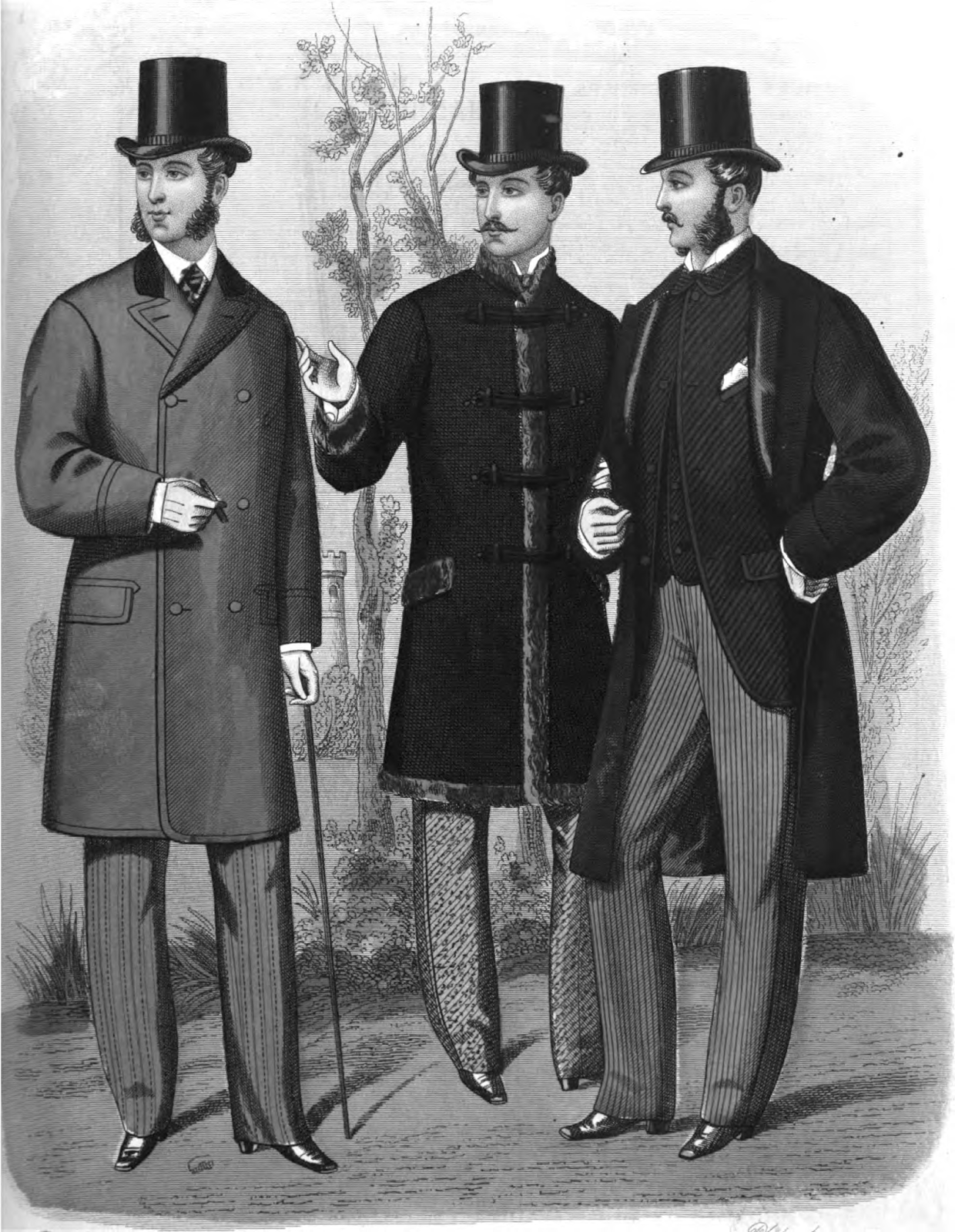 Roupa Masculina Seculo 19 - REVOEDUCA