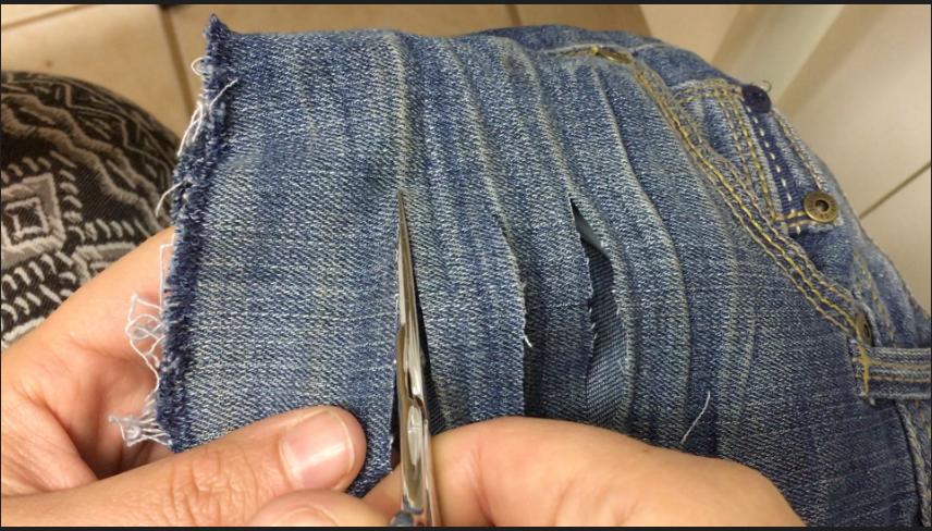 Create Kids Couture: Distressing Denim Tutorial