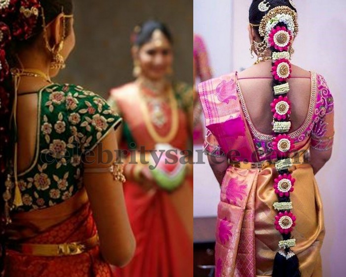 Thread Work Latest Blouse Designs - Saree Blouse Patterns