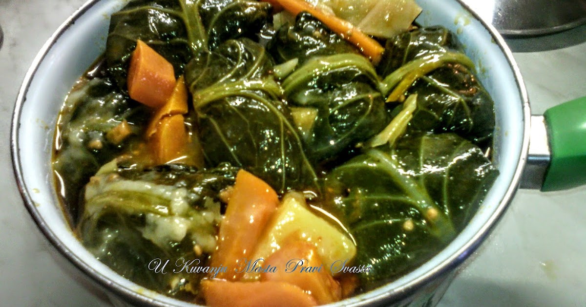 U kuvanju masta pravi svasta: SARMICA OD LISTA RASTANA