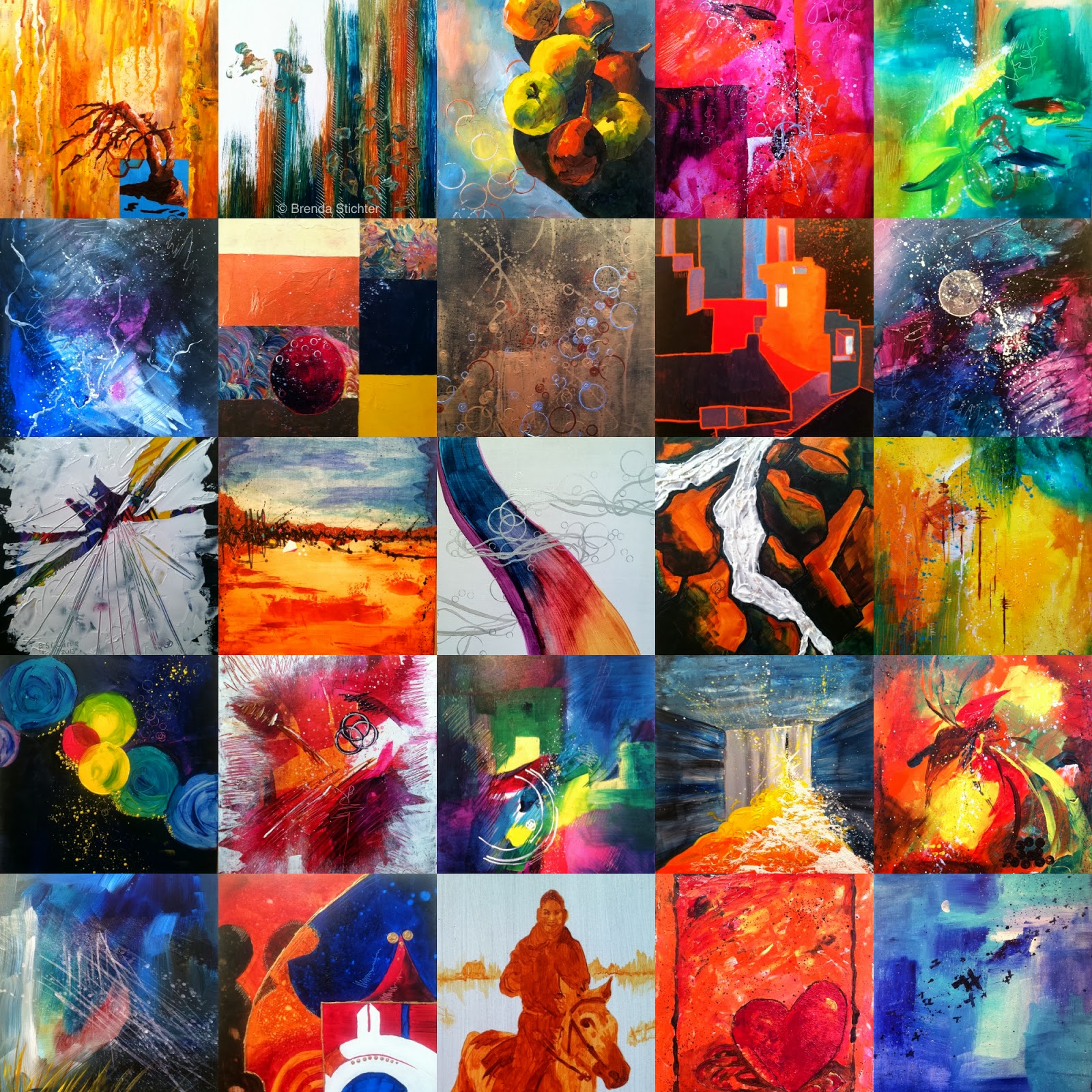 Collage of 30 in 30 challenge