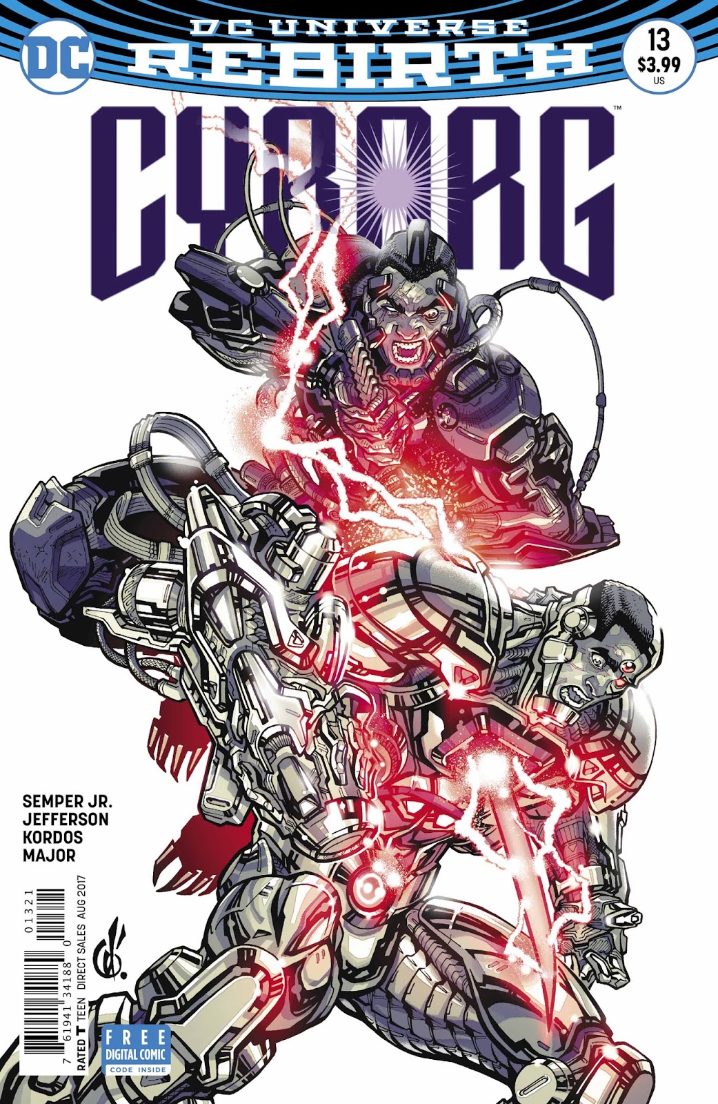 Weird Science DC Comics: PREVIEW: Cyborg #13