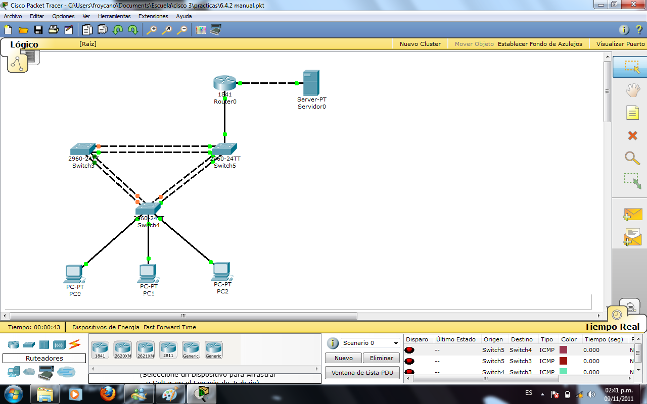 Bitacora de redes inalambricas LAN: Practica 6.4.2 “Reto de ...