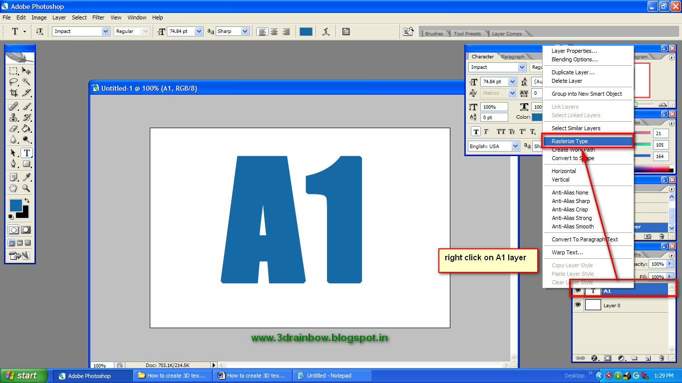 How To Create Simple 3D Text Effect In Photoshop It Bangla How To Create Simple 3D Text Effect In Photoshop It Bangla