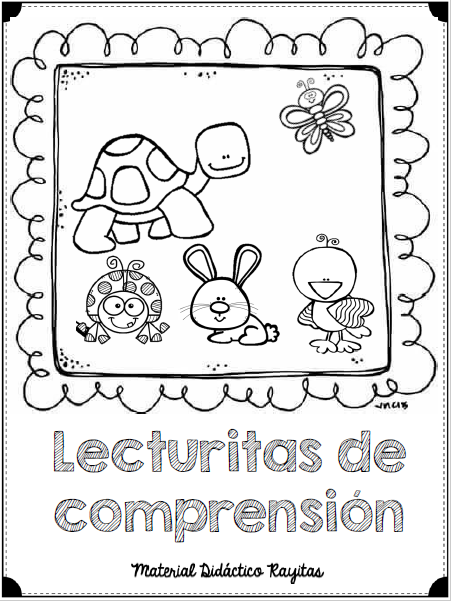 Apoyo para el maestro: Lecturitas de comprensión - Material didáctico rayitas